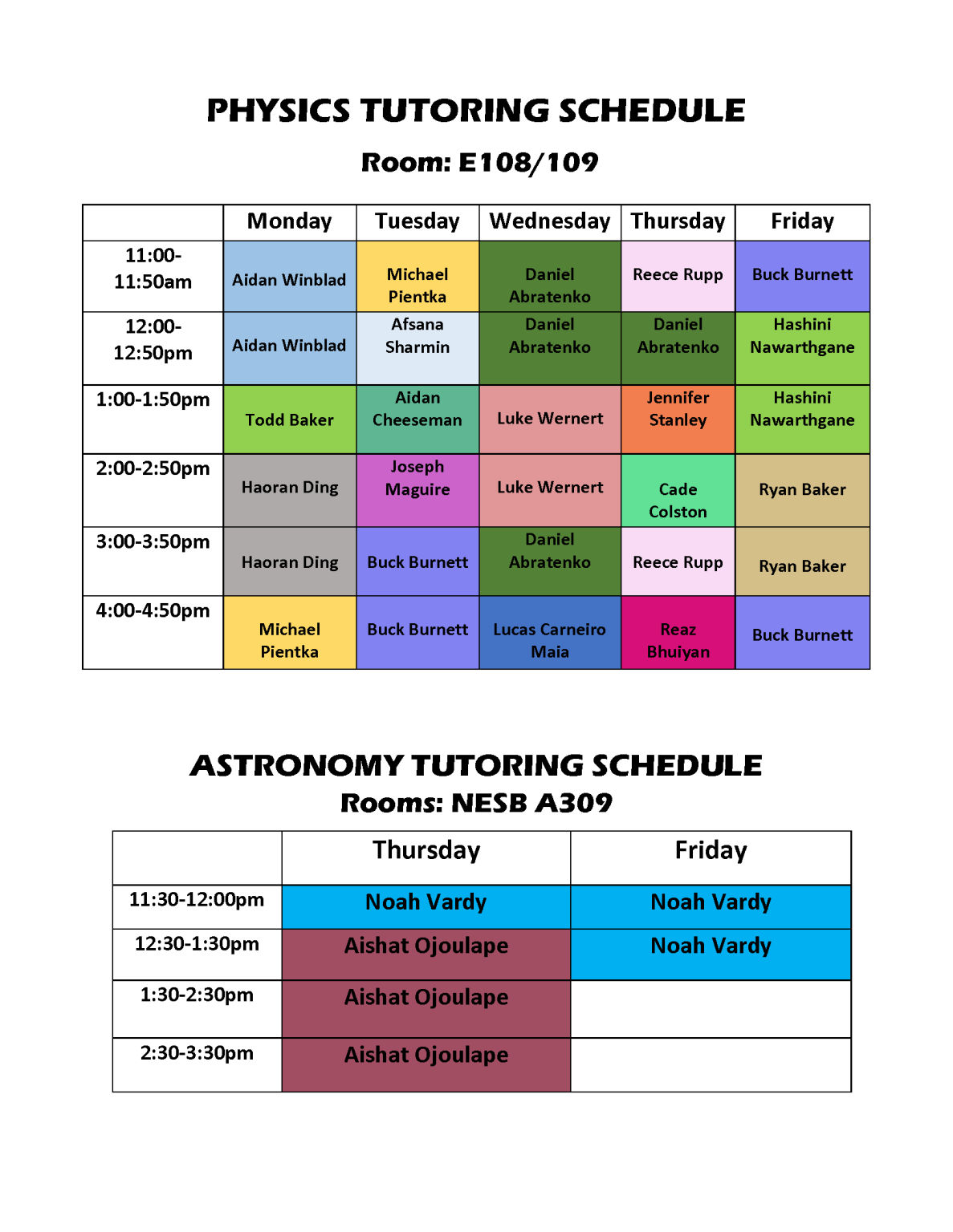 Physics Tutoring – Department of Physics | CSU